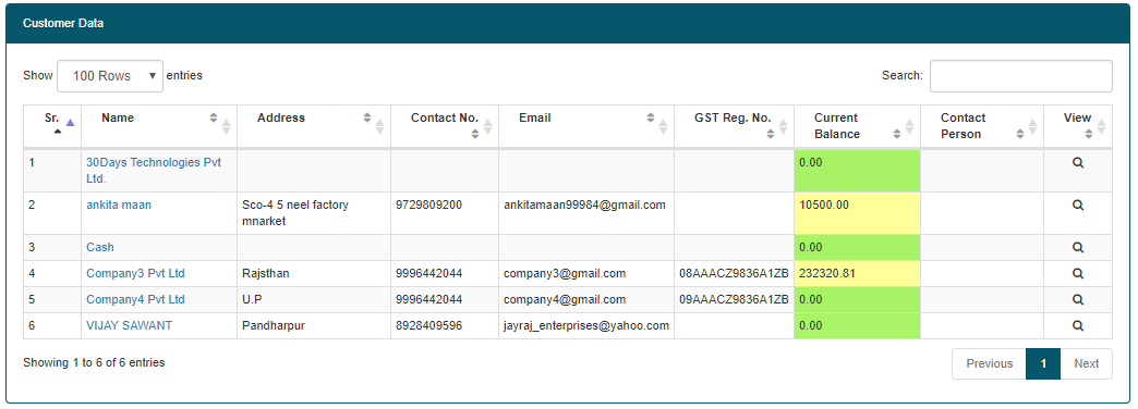 How to update Customer details in BharatBills – BharatBills